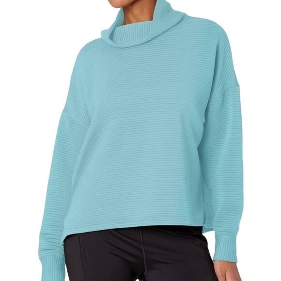 Danskin | Sweaters | Danskin Womens Long Sleeve Ridge Cowl Neck ...